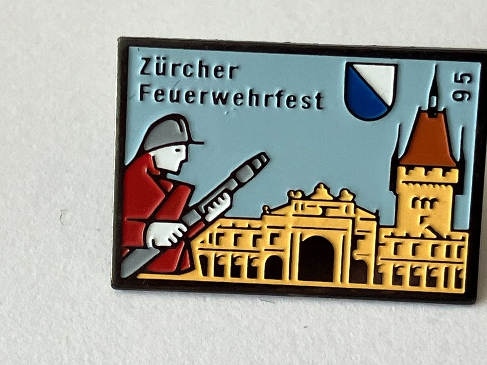 1 Pin Zürcher Feuerwehrfest 1995 (Gebraucht) in Basel für CHF 1 – mit ...