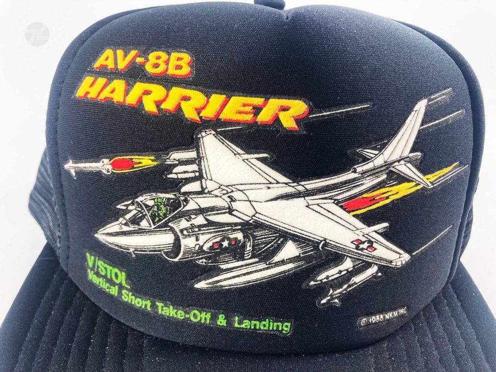 AV88-Harrier Baseball Cap US Navy Air Force Jet Vintage 1988 (Gebraucht ...