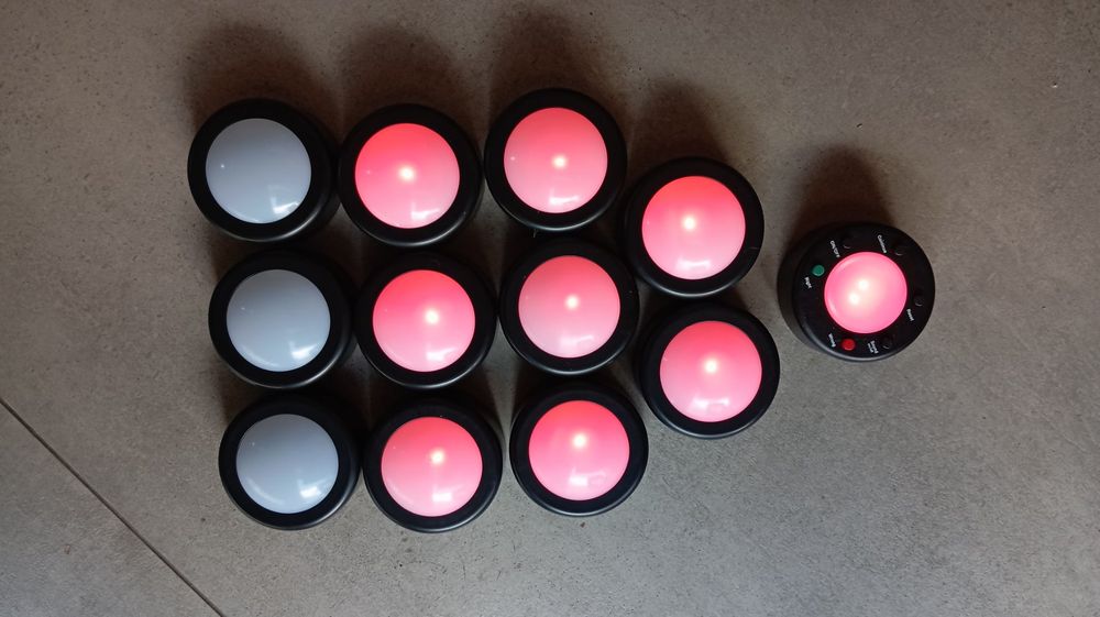 Kit buzzer de table sans fil pour quiz avec lumière et son (Gebraucht ...