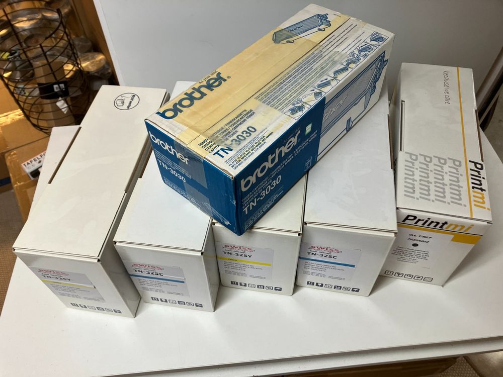 Posten div. Brother & Cannon Toner Kartuschen NEU ab 1.-Fr (Neu (gemäss ...