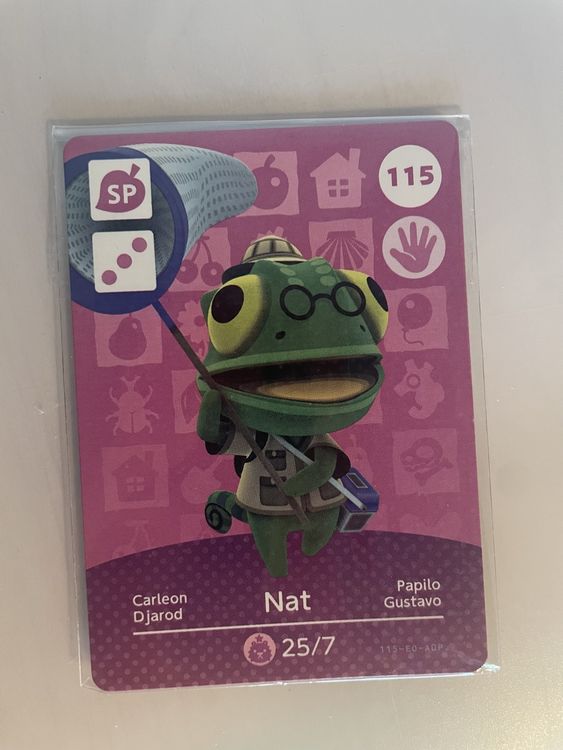 Animal Crossing Karte Nr. 115 Nat (Neu (gemäss Beschreibung)) in ...