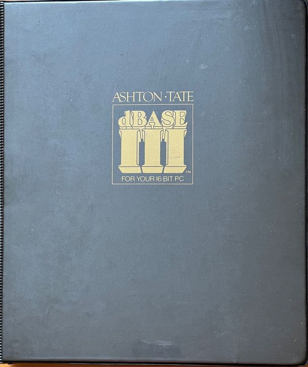 Ashton Tate dBase III v1.0 for MS-DOS | Kaufen auf Ricardo
