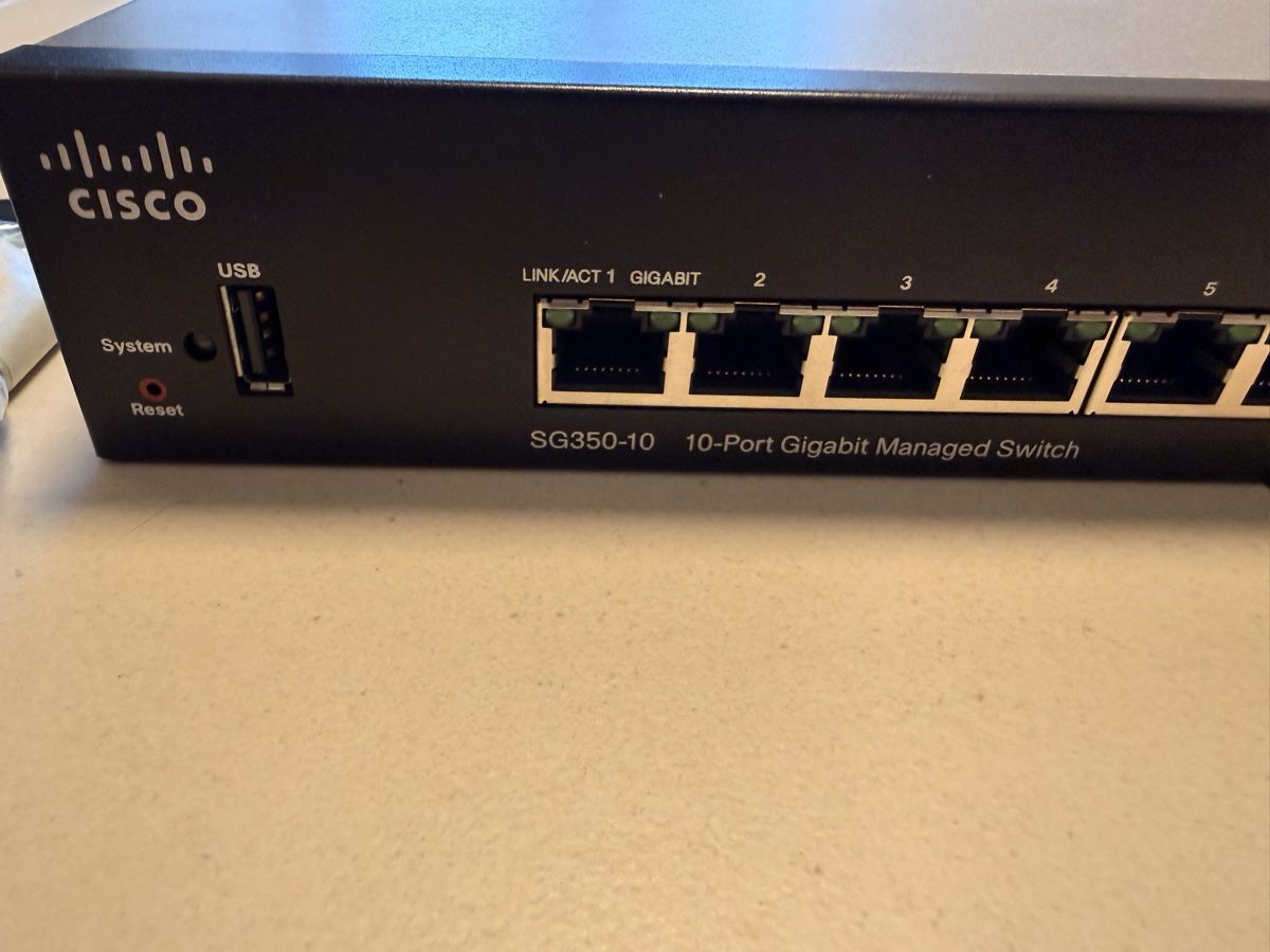 Cisco SG350-10 – 10-Port Gigabit Managed Switch (Gebraucht) in ...