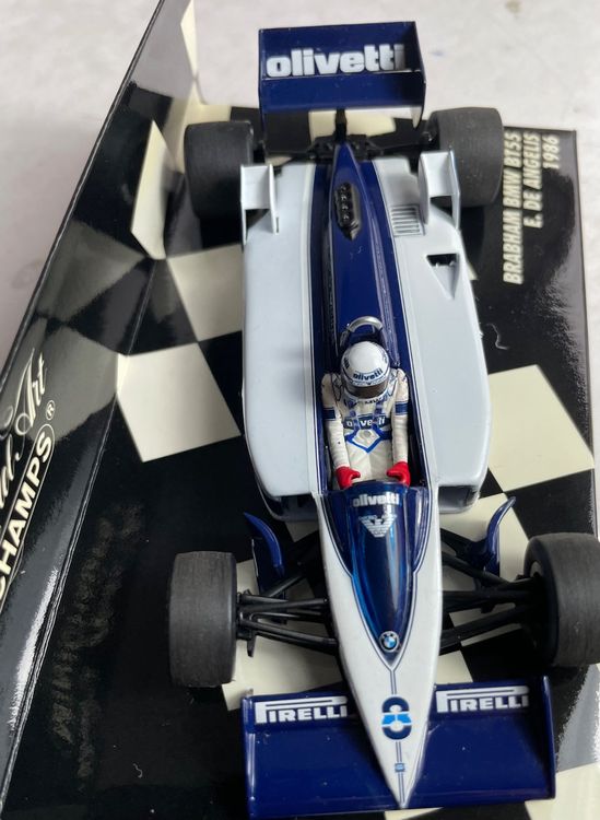 Modell Auto BRABHAM-F1 BT 55 BMW N8 Season 1986 Angelis | Acheter sur ...