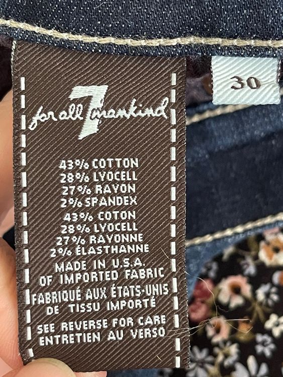 Seven for all Mankind Jeans Gr. 38 Designer Jeans (Gebraucht) in ...