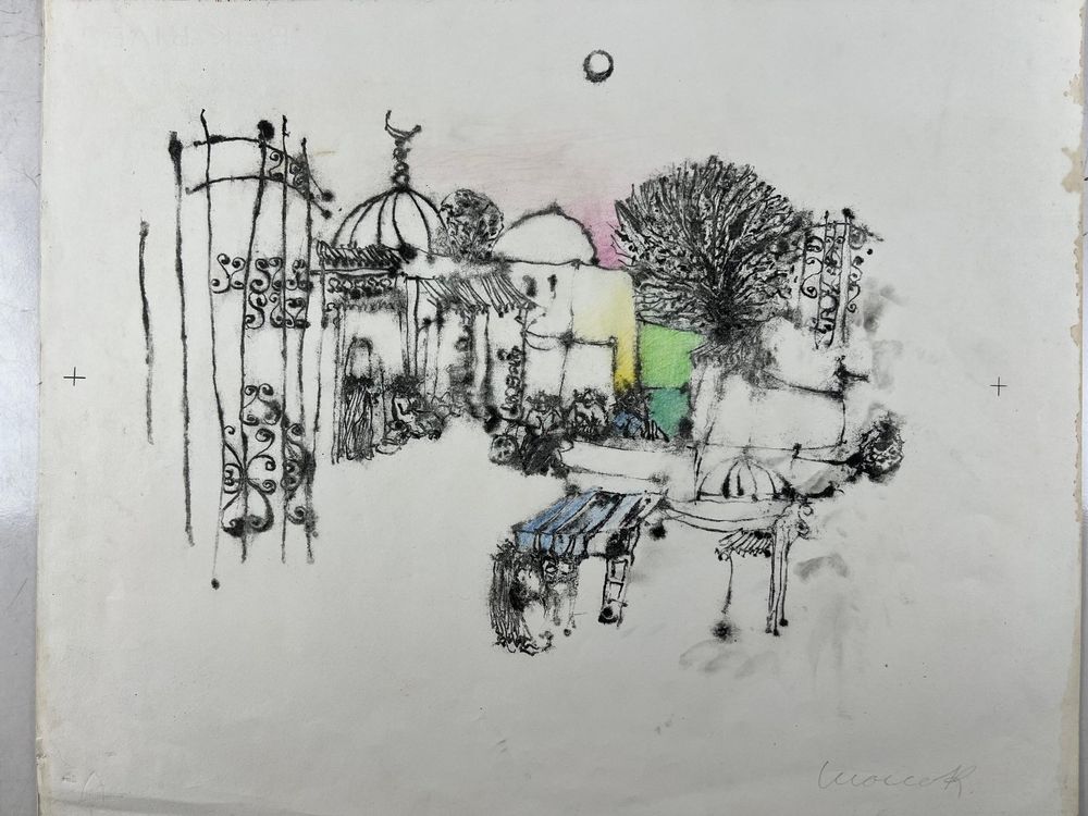 Marco Richterich (1929-1997) Lithographie Handsigniert (Gebraucht) in Neuhausen am Rheinfall für ...