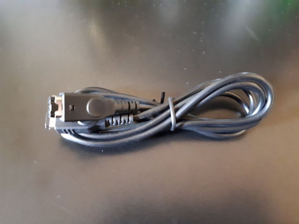 NEU - Link Kabel für Gameboy GBA & GBA SP - 1,2m - Schwarz (Neu und ...