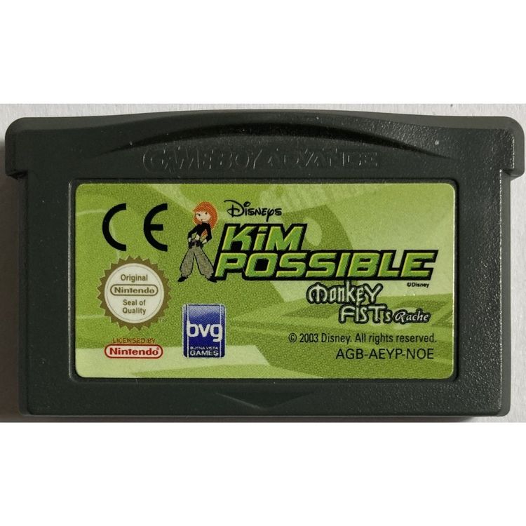 Disneys Kim Possible Monkey Fists Rache - Nintendo Game Boy | Kaufen ...