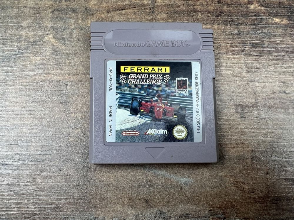 Ferrari Grand Prix Challenge Game Boy Gameboy Spiel | Kaufen auf Ricardo