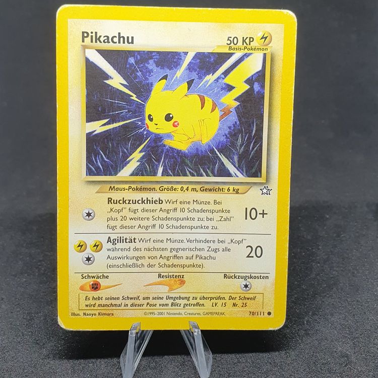 Pokémon 70/111 Pikachu (Gebraucht) in Alpnach Dorf für CHF 1 – mit ...