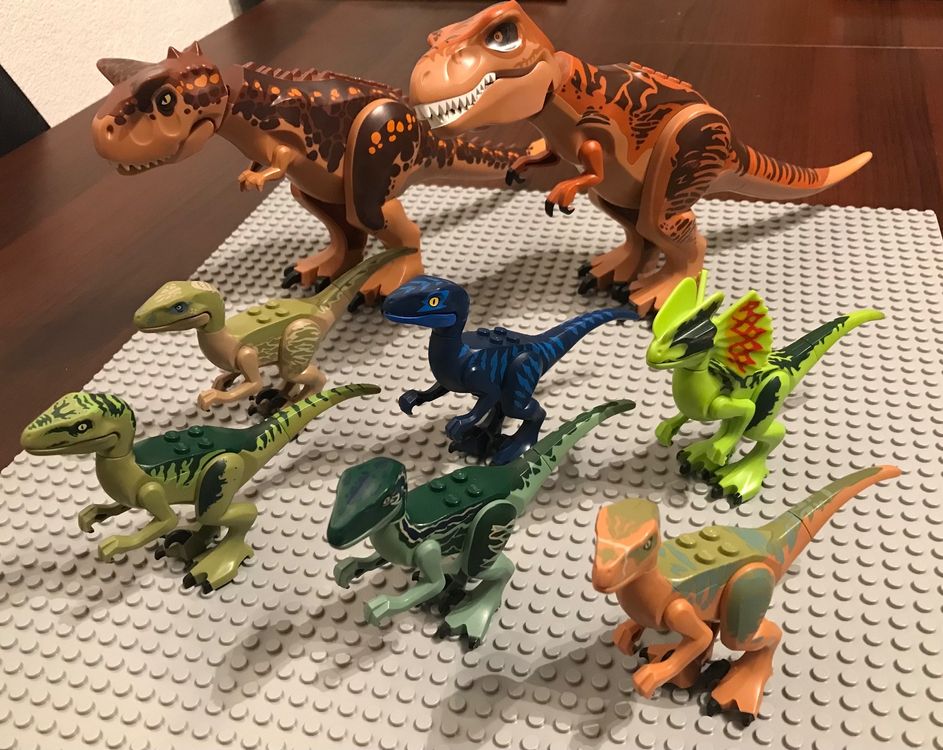 Lego jurassic world 8 minifigures dinos | Kaufen auf Ricardo
