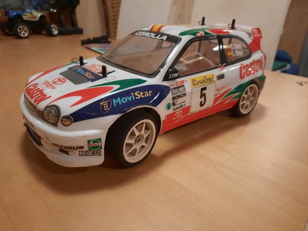 Tamiya Toyota Corolla mit TA-02 Chassis | Kaufen auf Ricardo