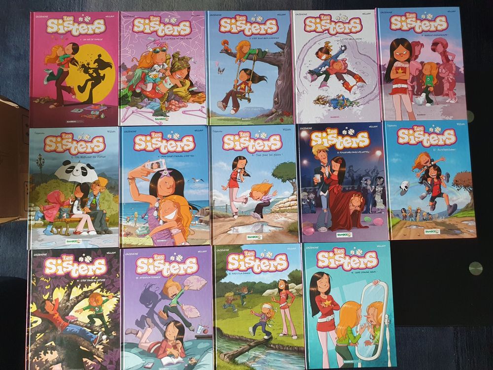 Les Sisters BD / lot de 14x volumes de la série | Kaufen auf Ricardo