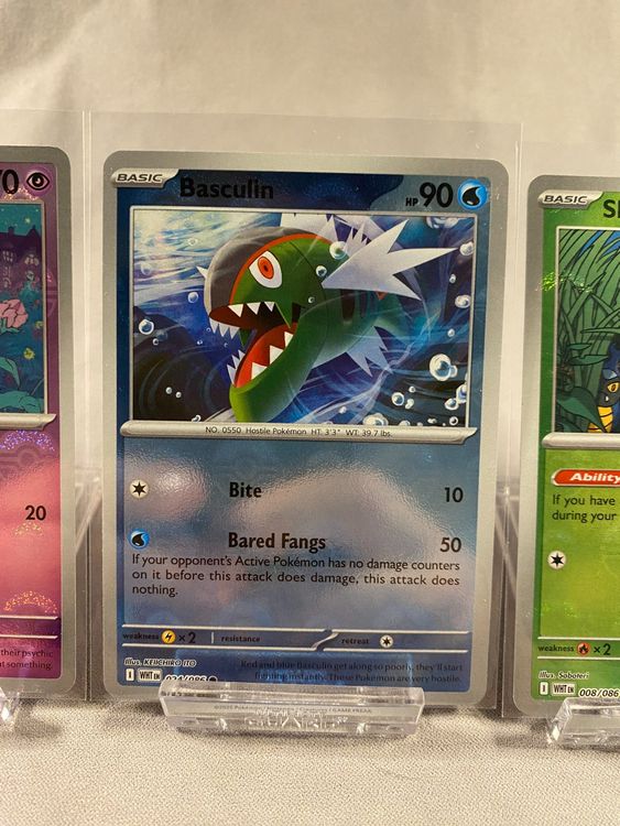 Pokémon / Poke Ball Foil Holo / White Flare / Gothita etc. (Neu (gemäss ...