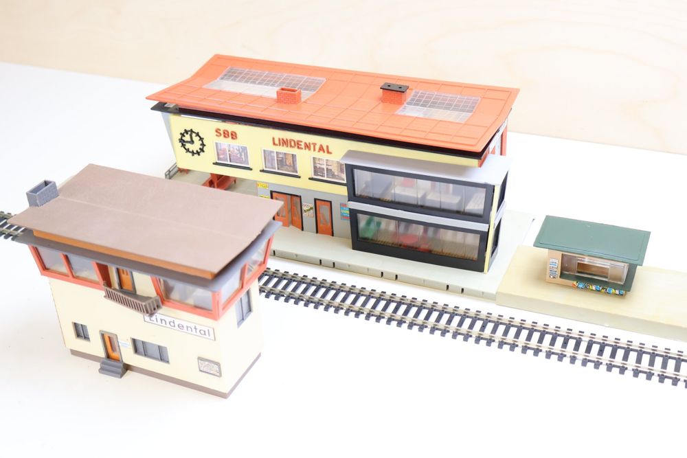 Faller grosser SBB Bahnhof + Stellwerk H0 - 1960er Jahre | Kaufen auf ...