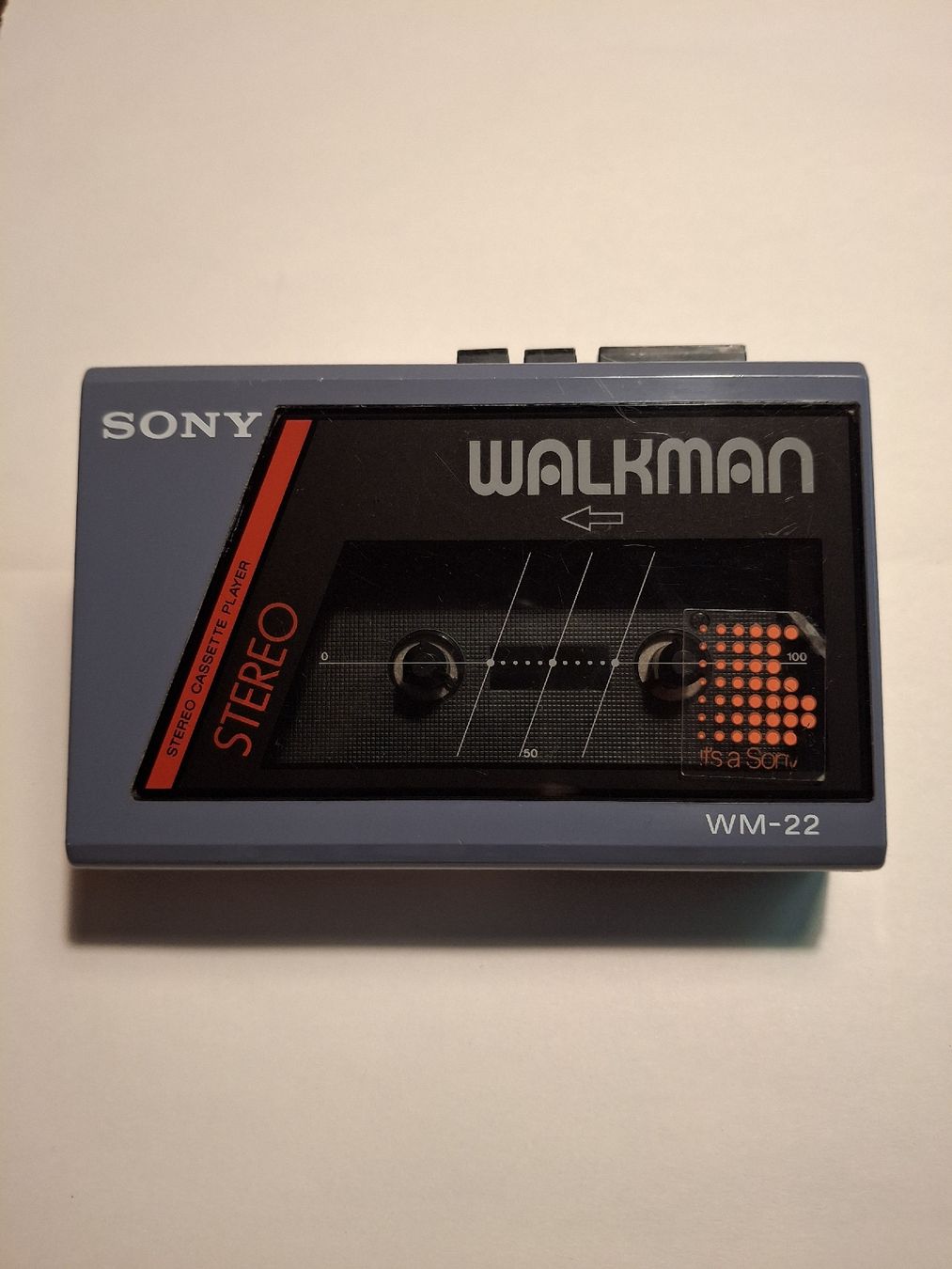 Sony Walkman WM-22 Kassettenspieler - Retro Feeling! (Gebraucht) in ...