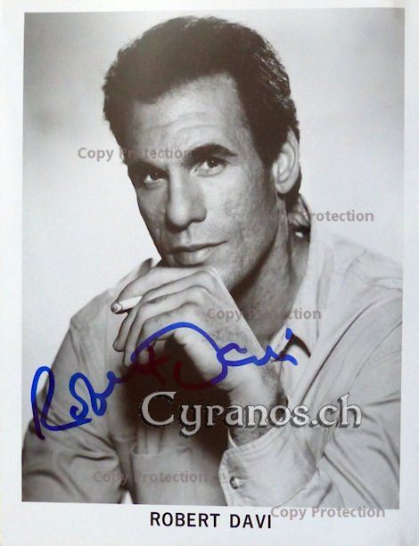 Robert Davi - Original Autogramm auf Grossfoto JAMES BOND | Kaufen auf ...