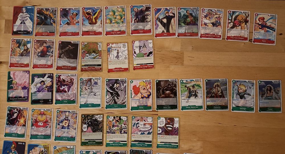 One Piece TCG OP04 92 verschieden Karten (Gebraucht) in Schüpfen für CHF 3 – mit Lieferung auf ...