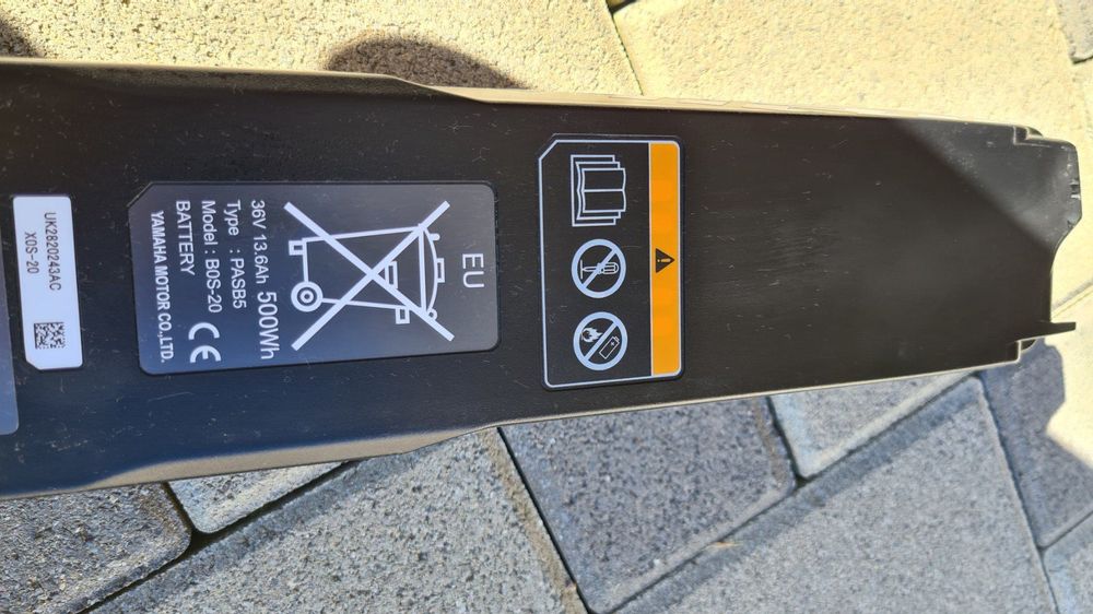 YAMAHA (HAIBIKE) RAHMENAKKU 500 WH / 36V (Gebraucht) in Waldstatt für ...