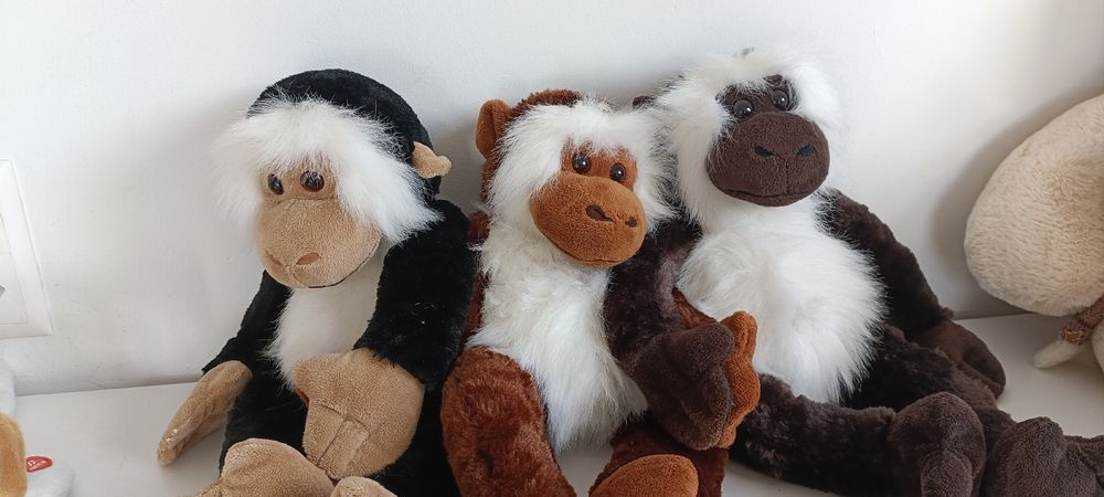 3 Süsser Kuscheltier Affen (Gebraucht) in Kölliken für CHF 24 – nur Abholung auf Ricardo kaufen