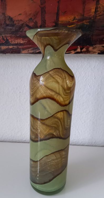 Wunderschöne Mdina Designer-Vase aus den 70-er Jahren | Kaufen auf Ricardo