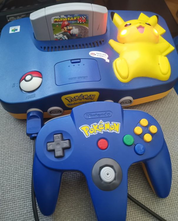 Nintendo 64 Pikachu Edition inkl. Controller & 2 Games | Kaufen auf Ricardo