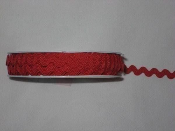 Zick-Zack Band rot 5mm / 7mm breit | Kaufen auf Ricardo