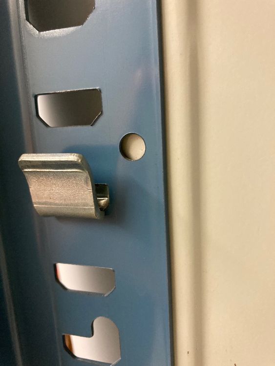 Tablare aus Metall für Lagerregal - Werkstattregal (Gebraucht) in ...