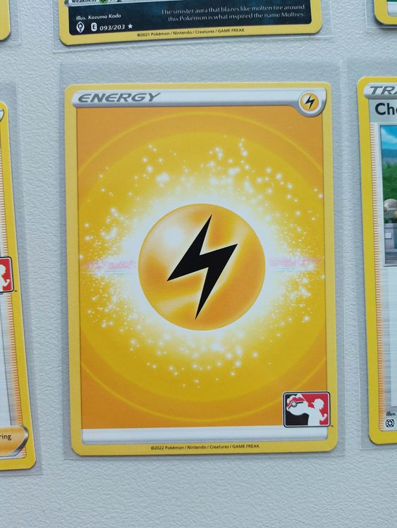 Lightning Energy - Pokemon TCG Prize Pack Stamp Stempel (Gebraucht) in ...