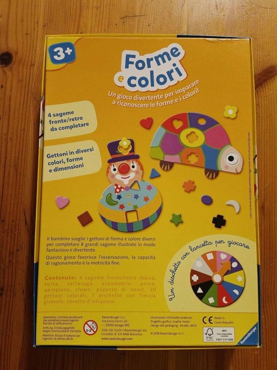 Forme e Colori - Gioco (Gebraucht) in Altstätten SG für CHF 1 – mit ...