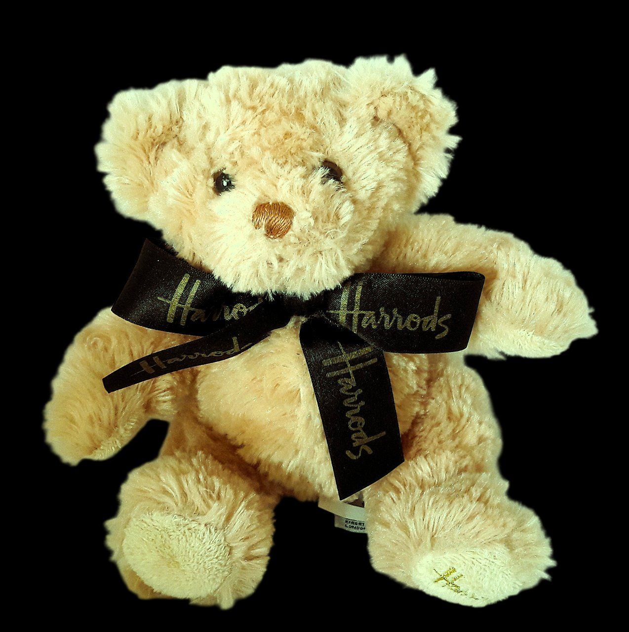 Harrods Collector small Teddy Bear petit ours 15 cm assis (Gebraucht ...