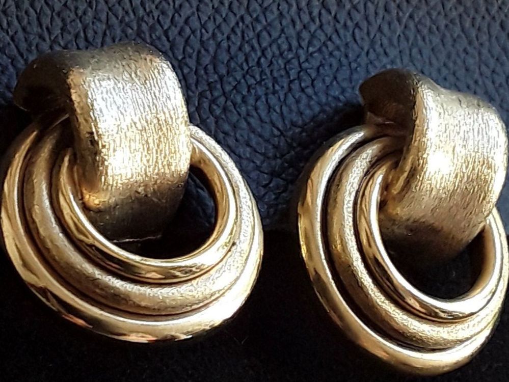 Vintage POGGI PARIS Ohrclips 80er Jahre | Kaufen auf Ricardo