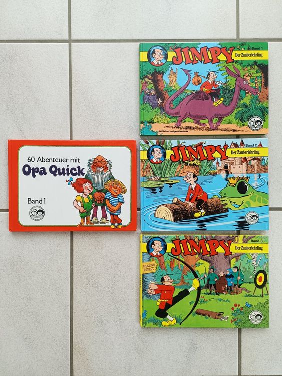Opa Quick/Jimpy der Zauberlehrling (4 Bücher) (Gebraucht) in Oberglatt ...