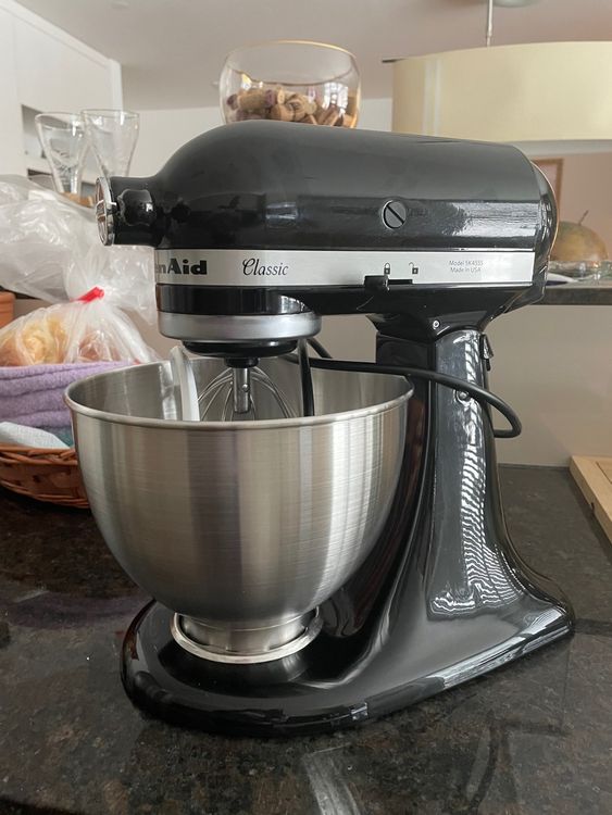 KitchenAid Küchenmaschine Classic, Onyx, Model 5K45SS (Gebraucht) in ...