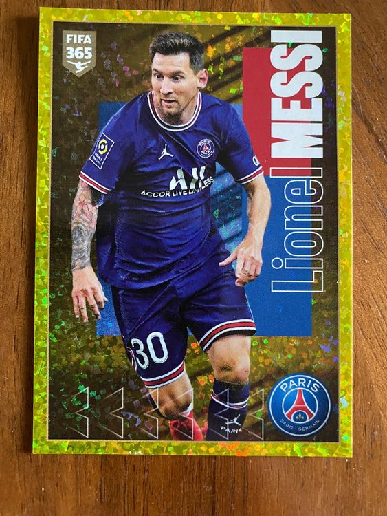 Lionel Messi Panini Sticker PSG FIFA (Neu (gemäss Beschreibung)) in ...