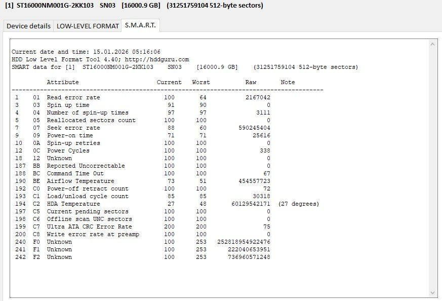 Disque dur Seagate Exos X16 16 To (Gebraucht) in Semsales für CHF 235 ...