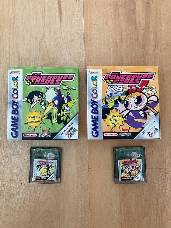 jeux Game boy color THE POWERPUFF GIRLS (D'occasion) à La Chaux-de ...