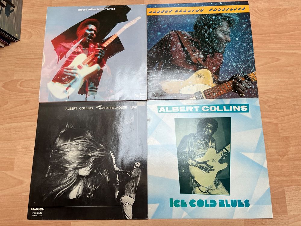 Albert Collins - Collection / 4 kultige Vinyl Alben (Gebraucht) in ...