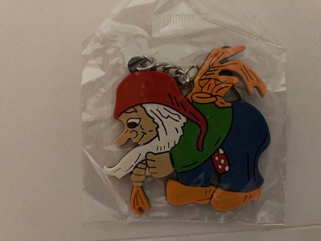 Porte-clé marque de bière Chouffe nain zwerg gnome (Neuf avec emballage ...