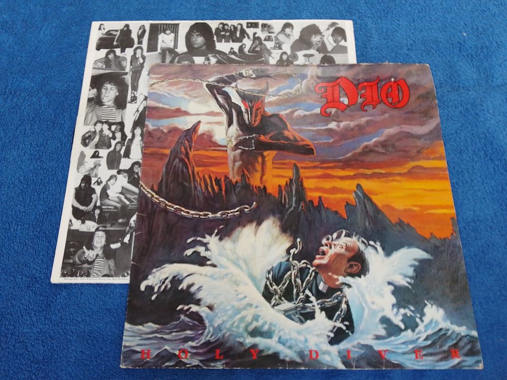 DIO - holy diver 12" first press +OIS ronnie james MERCURY (Gebraucht ...
