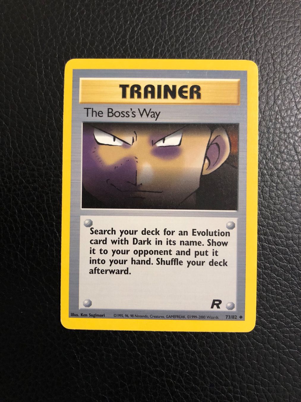 Team Rocket The Boss’s Way 73/82 Ab 1 (Gebraucht) in Paradiso für CHF 1 ...