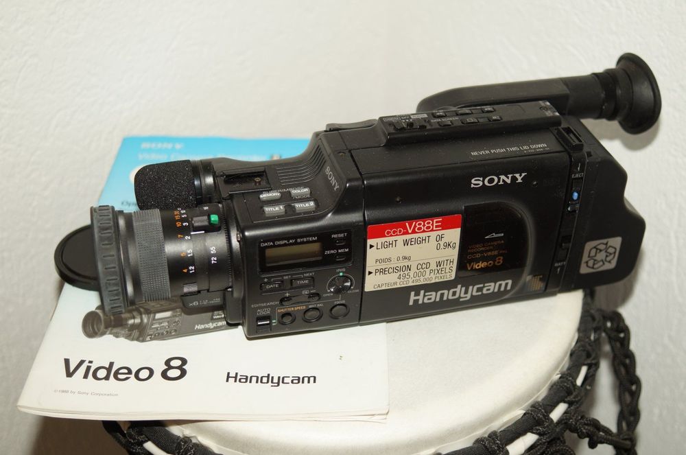 Sony Video 8 Camcorder / CCD-V88E (D'occasion) à St. Gallen pour CHF 40 ...