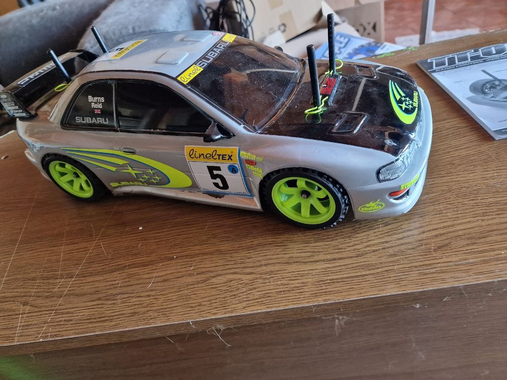 Tamiya TT-02 Subaru Impreza WRC RC Modellauto (Neu (gemäss Beschreibung ...