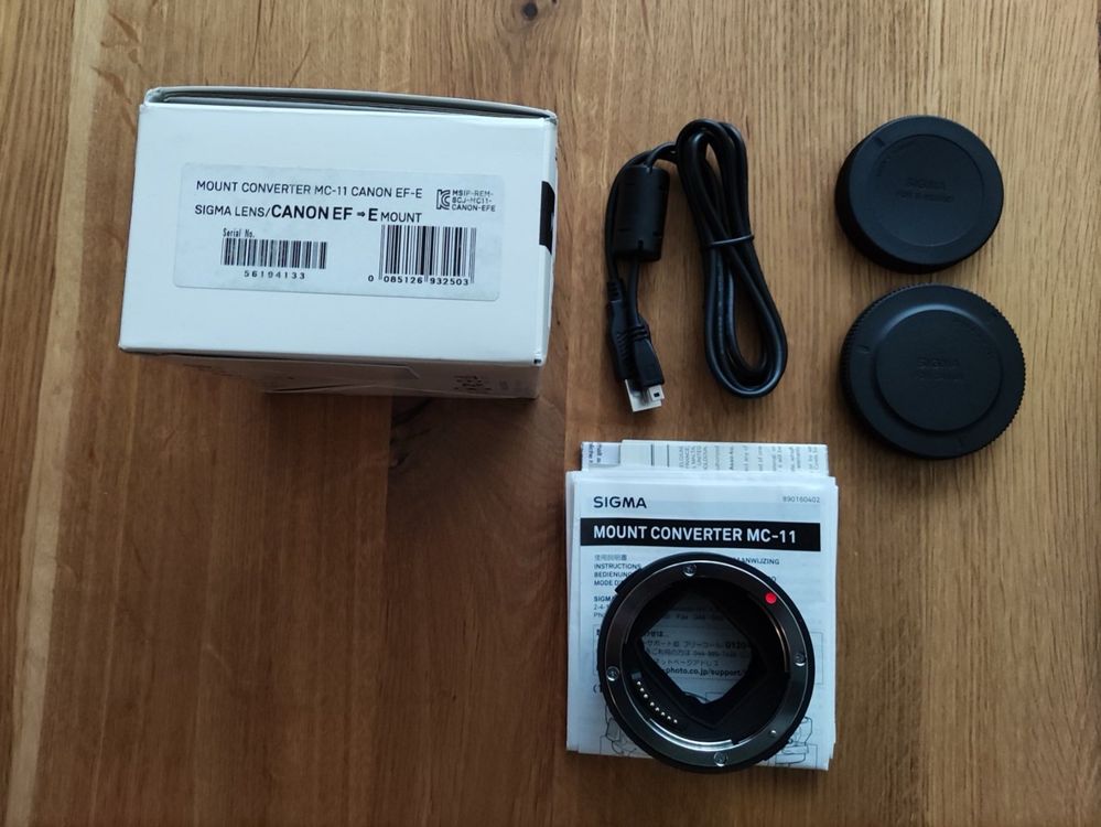 Sigma MC-11 Adapter Canon EF an Sony E Mount | Kaufen auf Ricardo