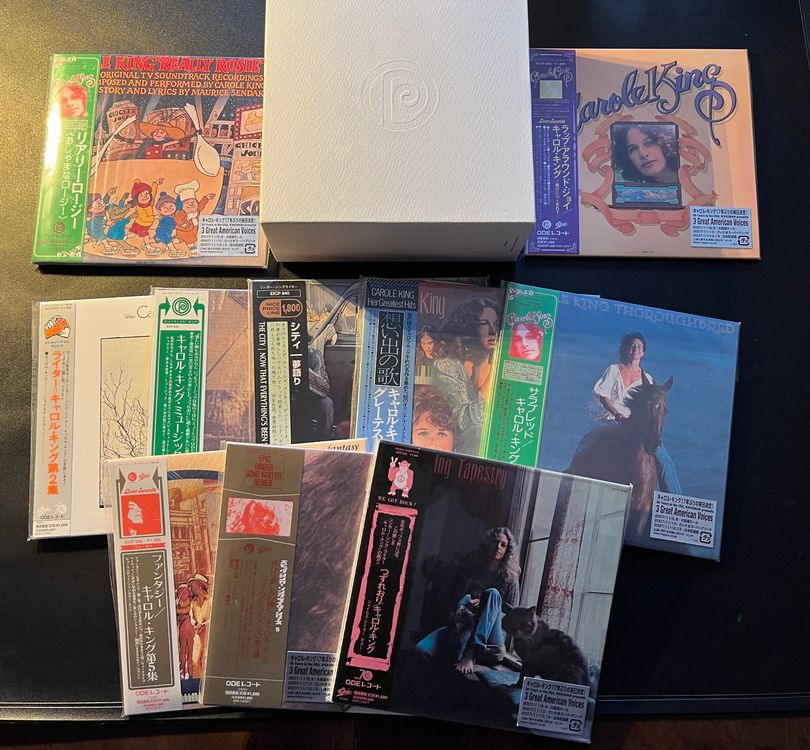 Carole King Mini LP (=CD) Box Set mit 10 japanischen Mini LP | Kaufen ...