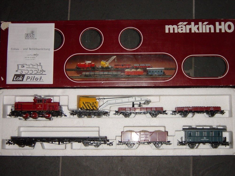 Märklin Bauzug Set Nr. 2853 digital OVP | Acheter sur Ricardo