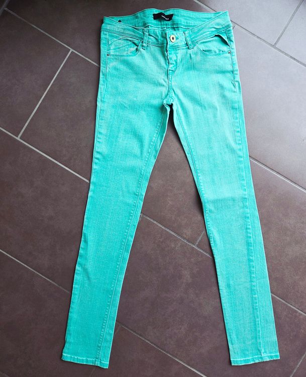 Mintgrüne Damen Skinny Jeans🌿👖Jeans Skinny Menthe (Neu (gemäss ...