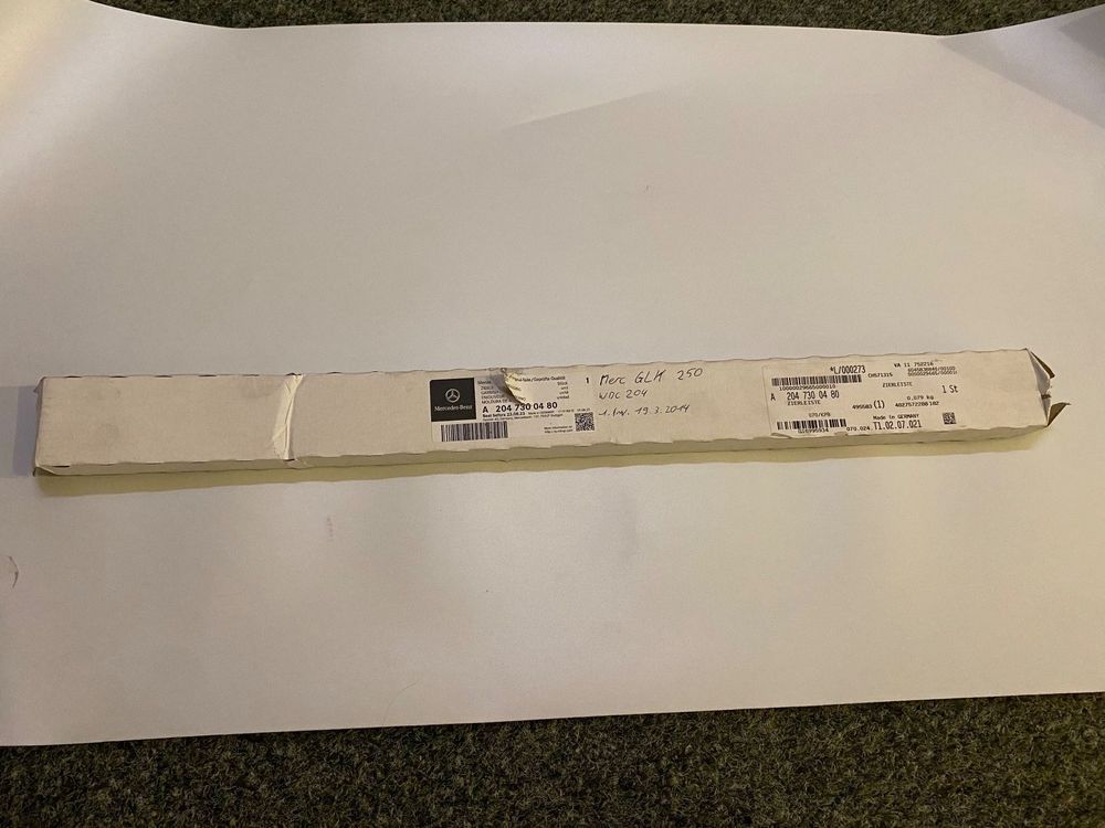 Original Mercedes Benz GLK 250 Tür Zierleiste A2047300480 | Kaufen auf ...