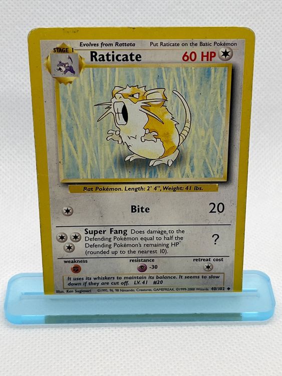 Raticate Base Set (Gebraucht) in Hinterkappelen für CHF 0.75 – mit ...