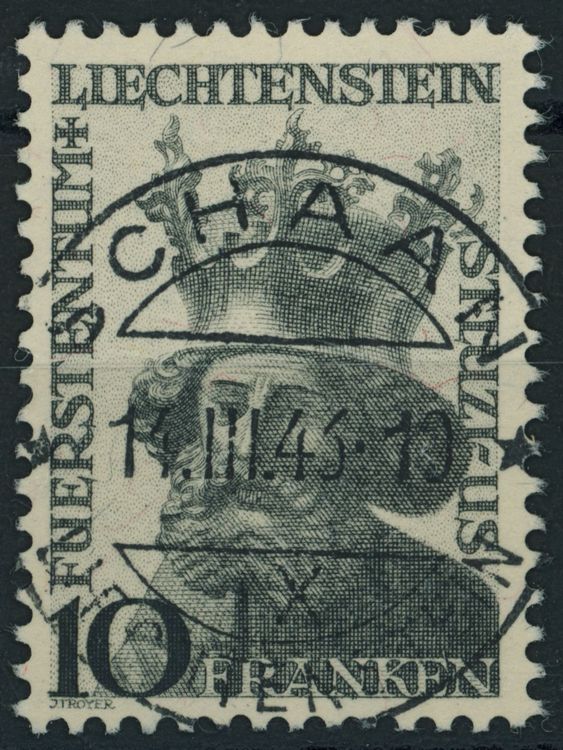 FL - 1946 - Luzius - Ersttag Voll Stempel ET (Gebraucht) in Schindellegi für CHF 675 – mit ...